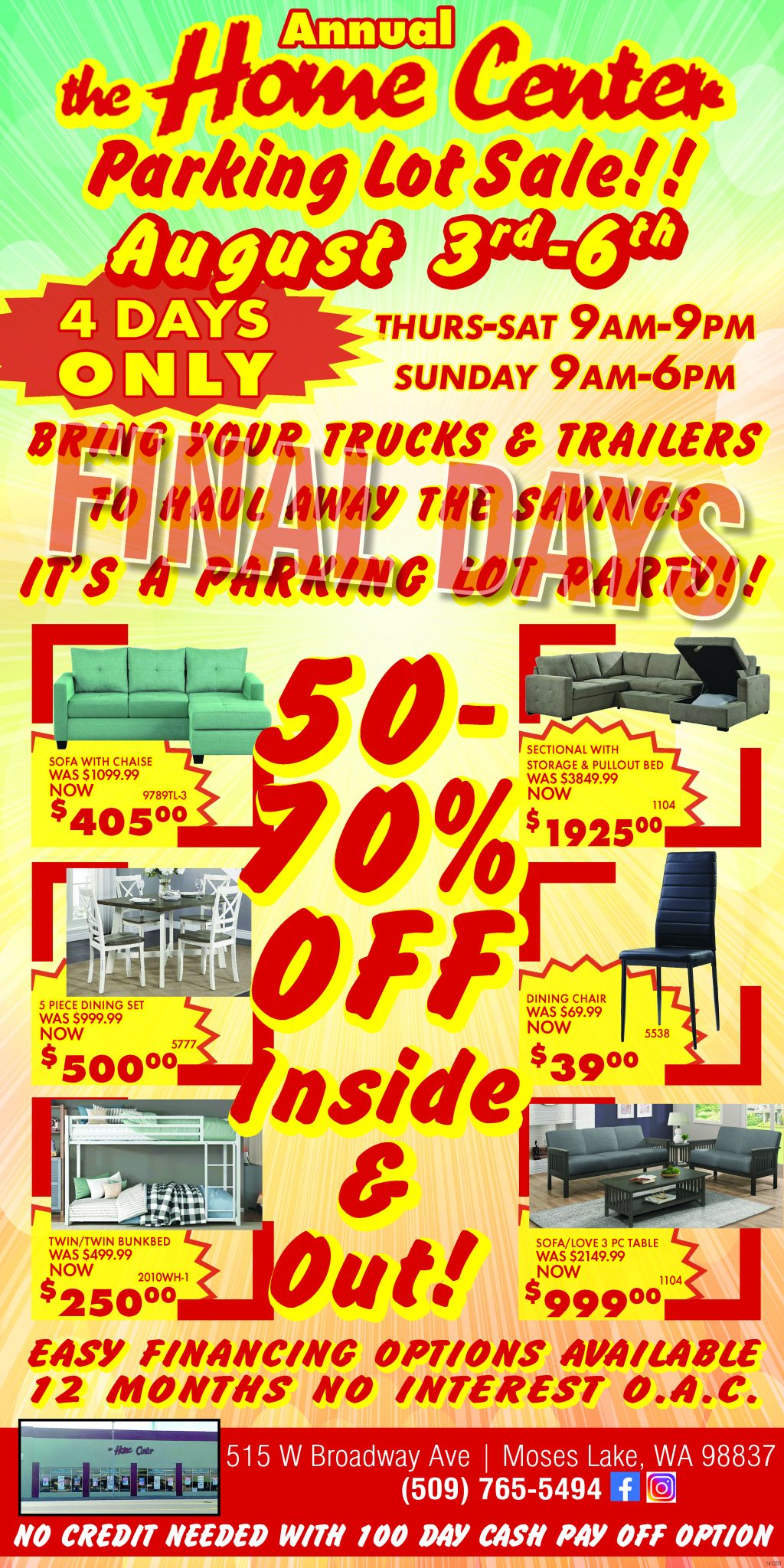Sales & Specials – The Home Center